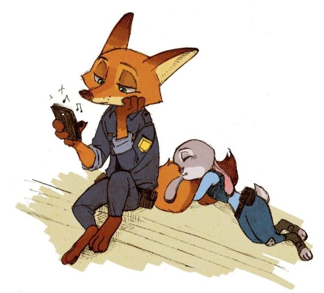 Николас (Ник) Уайлд из мультфильма «Зверополис» (35 фото) 🔥