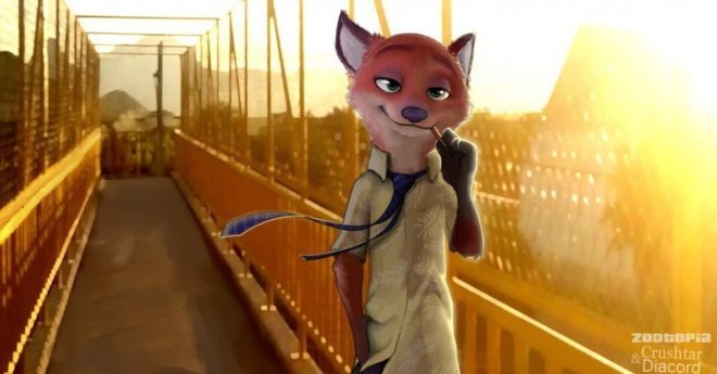 Николас (Ник) Уайлд из мультфильма «Зверополис» (35 фото) 🔥